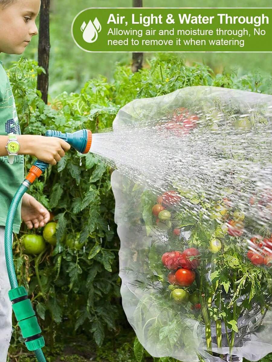 1Pc Plant Insect Cover Insect Bag Draw Rope Fly Cover Fruit Insect Net ...