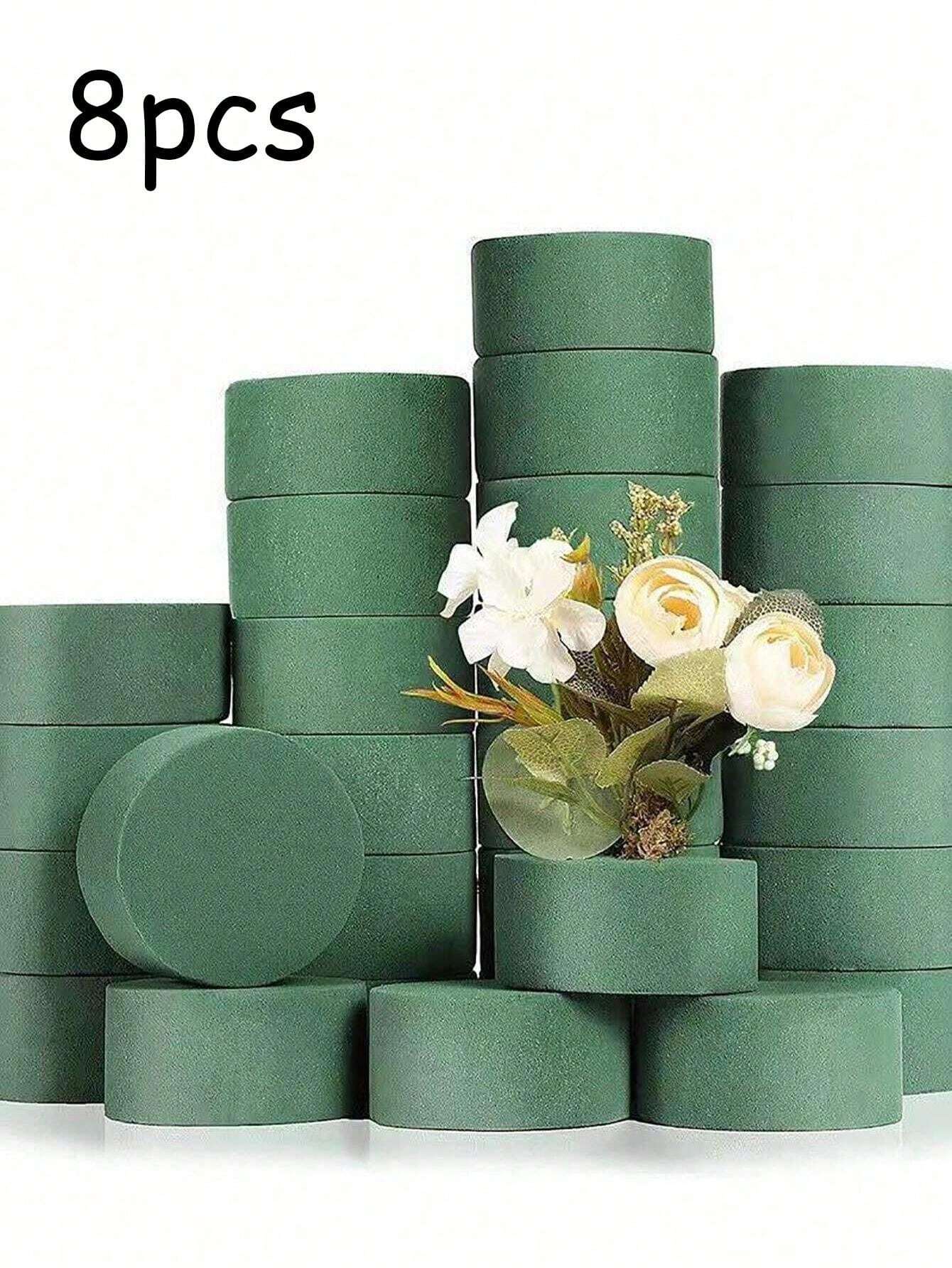 8 pièces Disques de mousse florale pour l'emballage et l'arrangement ...