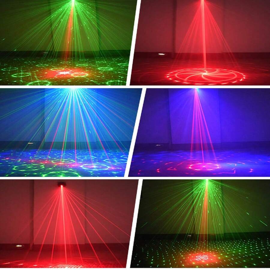 Party Light DJ Disco Stage Light With Multiple Modes, Sound Control ...
