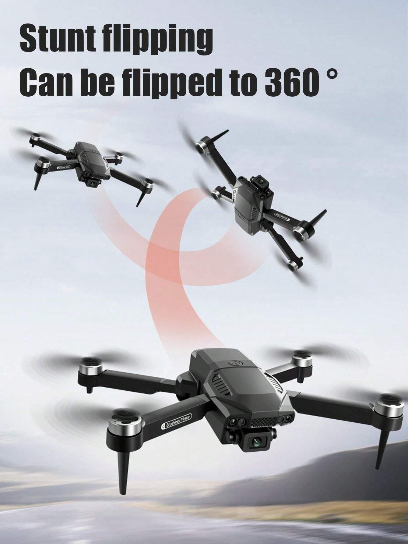 The F198 Toy Plane Is Equipped With Dual Cameras And Brushless Motors, Intelligent Hovering, One ...