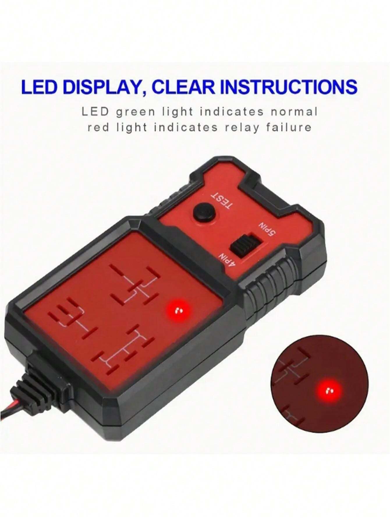 1PC Automotive Relay Tester BJ-707 Detector Relay Analyzer Four-Pin ...