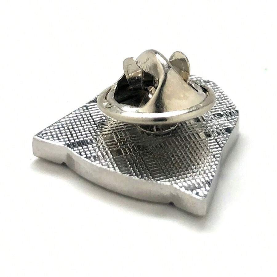 Jay Pins Enamel Pin Firemen Shield Lapel Pin Cut Out Fire Man Red And ...