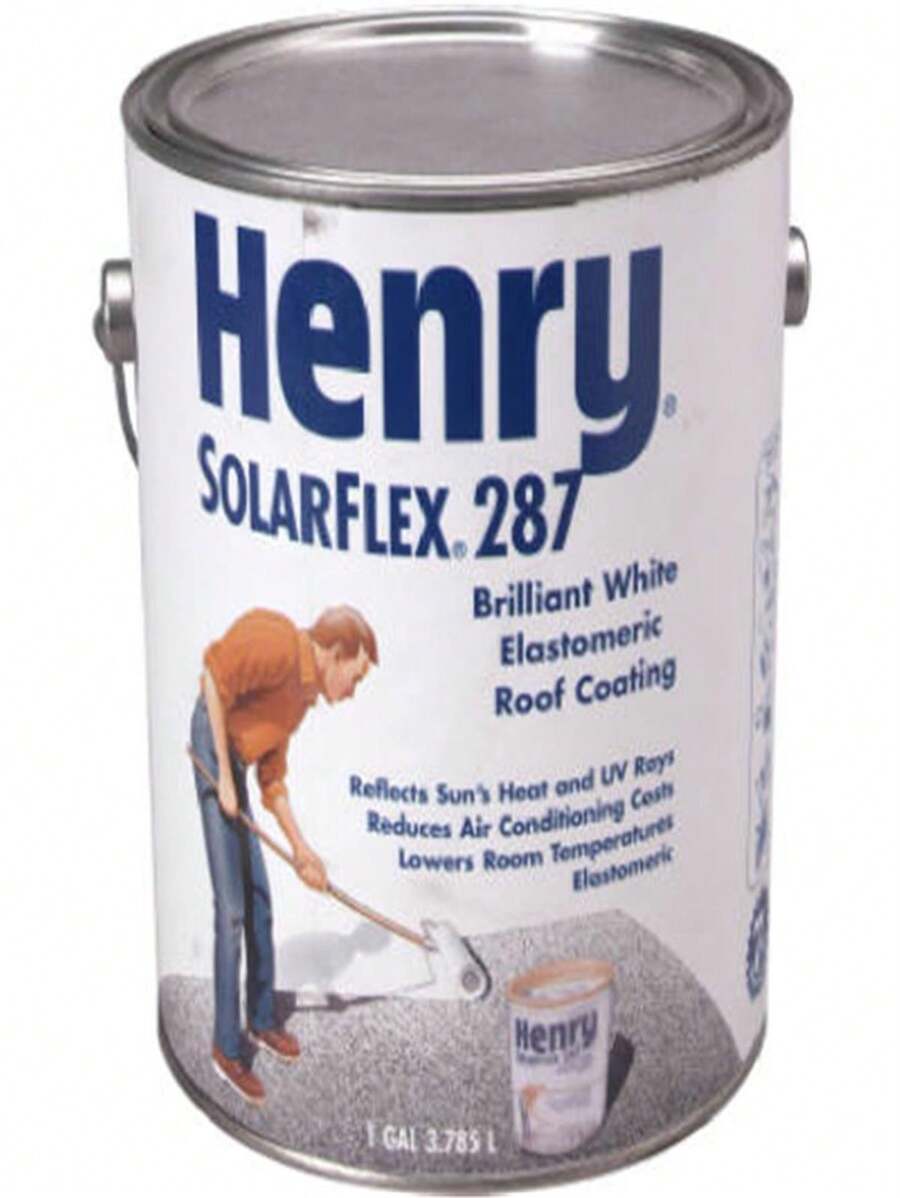 HE287SF046 Gallon - White, Elastomeric Roof Coating | SHEIN USA