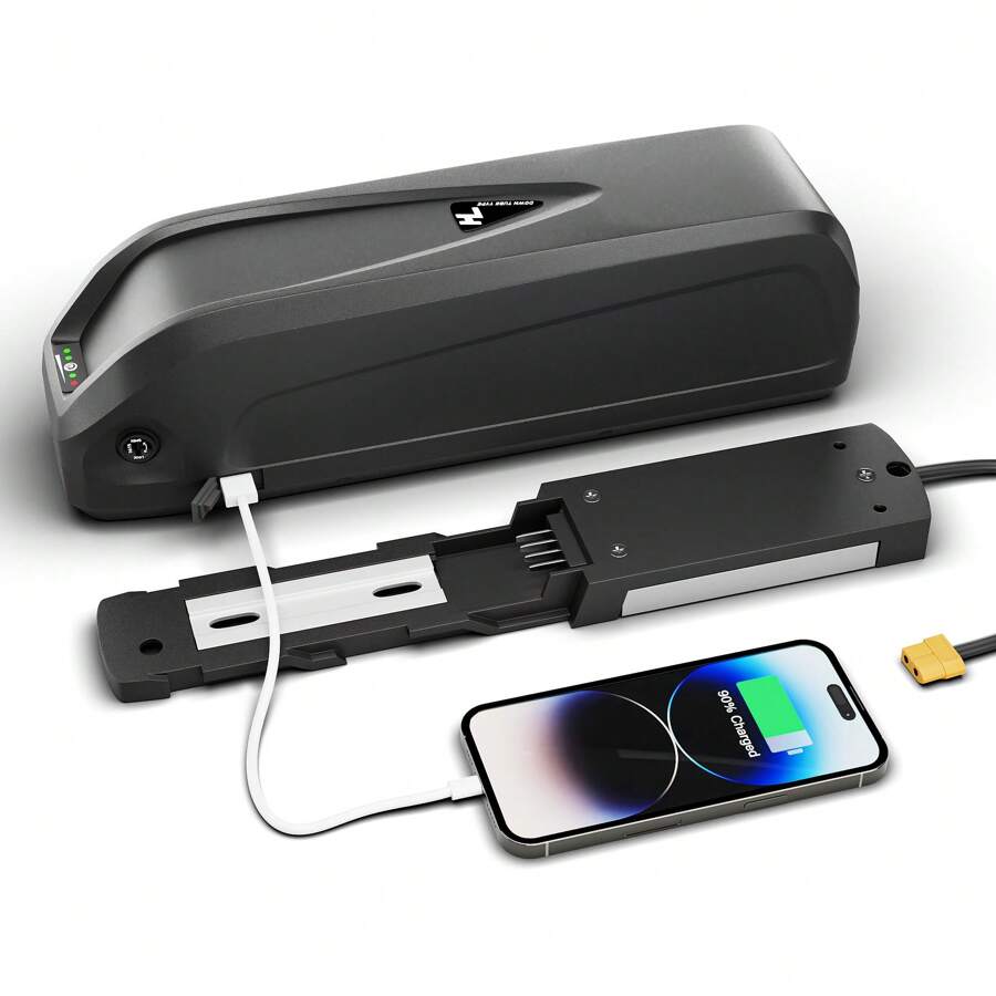 48V 10Ah/13Ah Ebike Battery, Lithium Ion Battery Pack For 0-1500W Motor ...