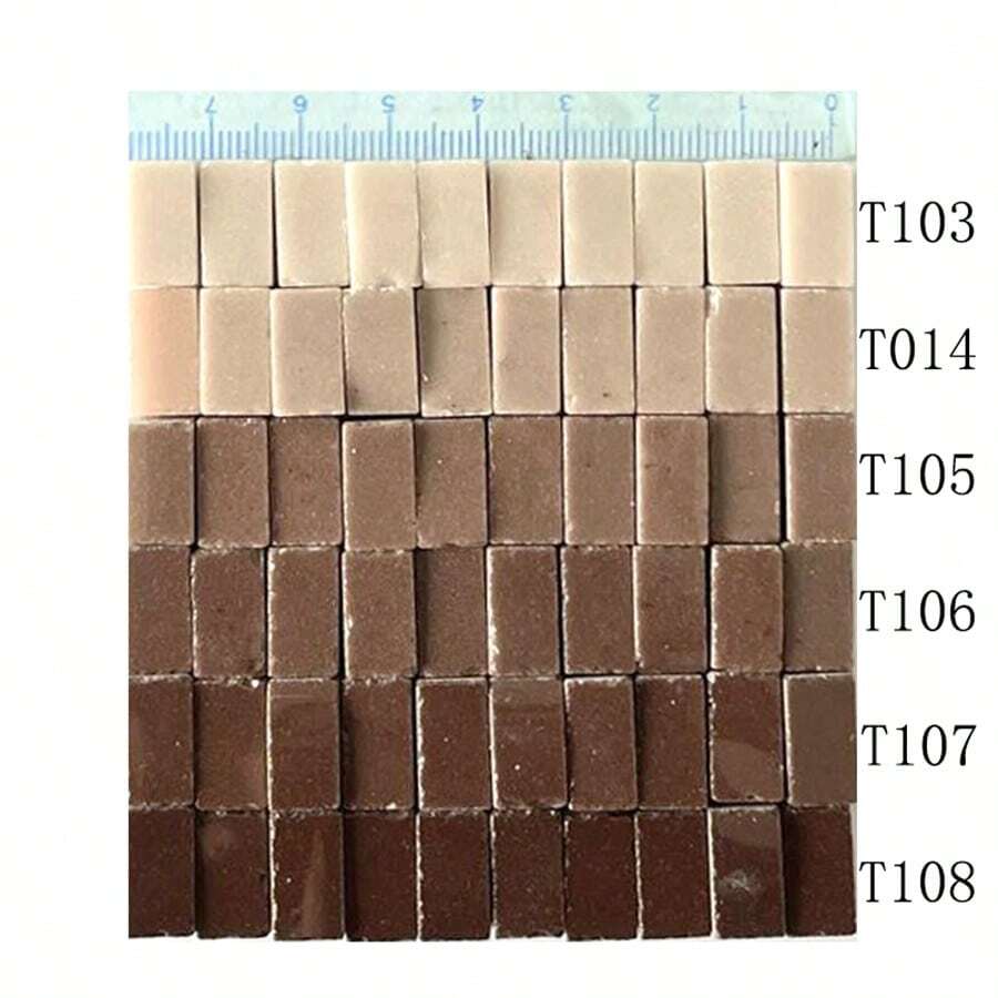 T103-108 6 Colored 10 Smalti Tiles Each | 100 Grams In Total | Italian Smalti, Mosaic Glass ...