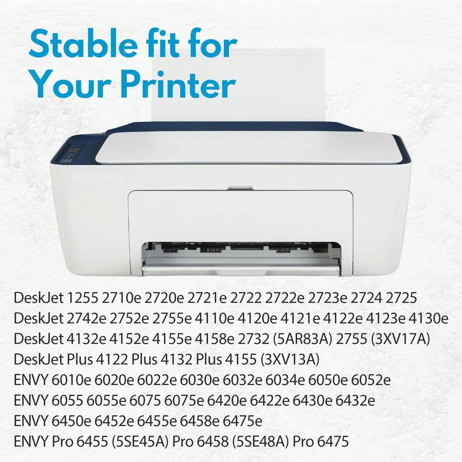 67XL Ink Cartridges Combo Pack Replacement For HP 67 XL High Yield For ...