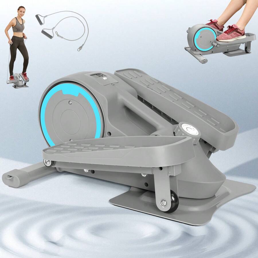 Under Desk Elliptical, Magnetic Portable Ellipse Leg Exerciser, Stair ...
