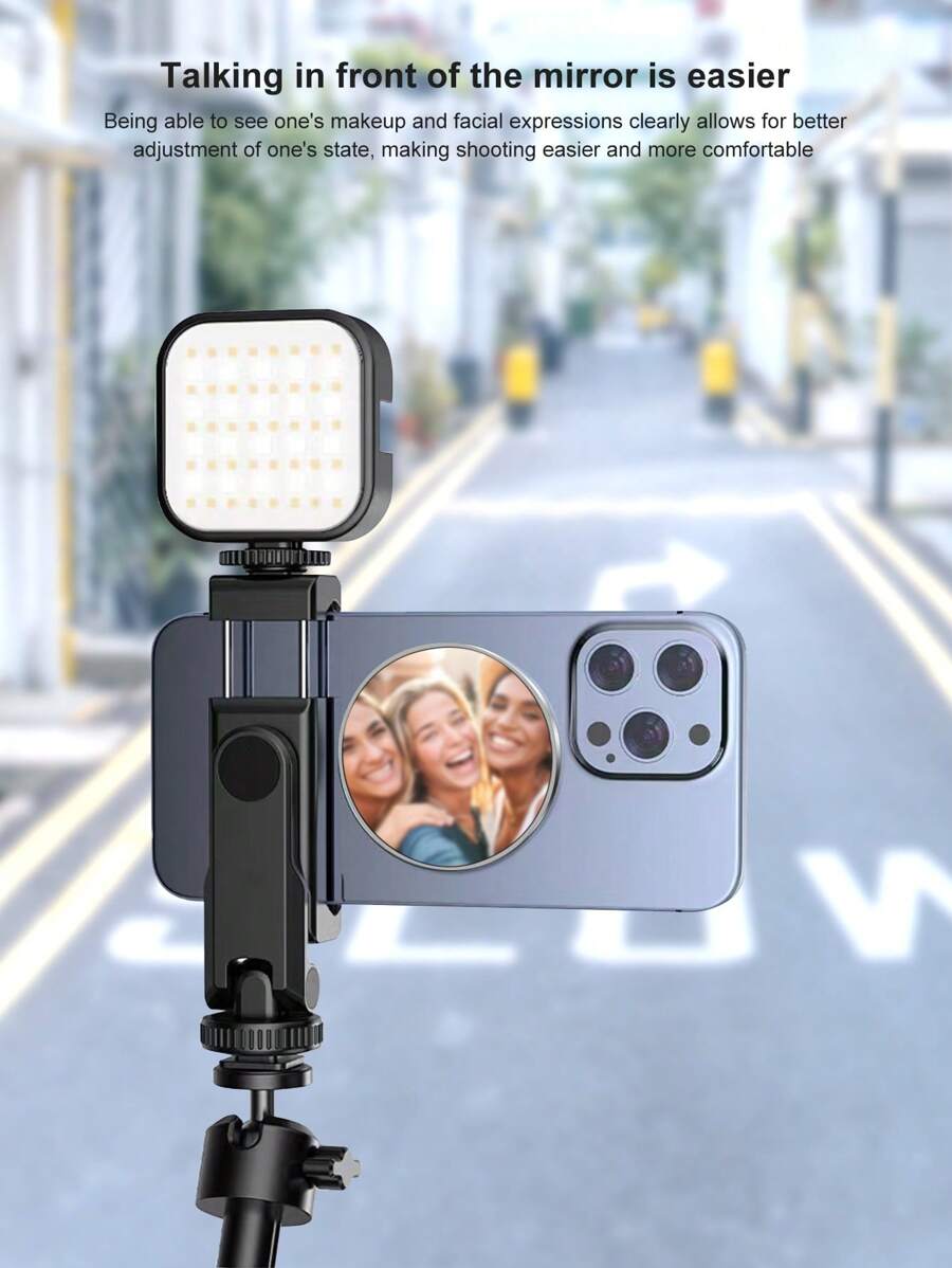 MagSafe Magnetic Aluminum Alloy Selfie Mirror For Cell Phones, High ...