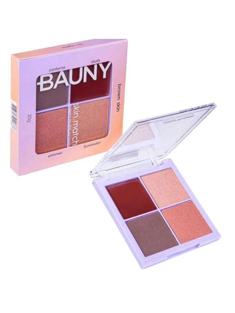 Paleta Multifuncional Skin Match Escura - Bauny | SHEIN Brasil