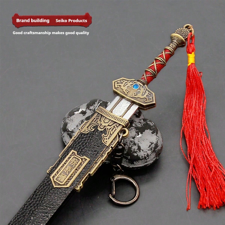 Nouvelle arrivée 2024 Modèle d'ornement d'épée divine martiale ...