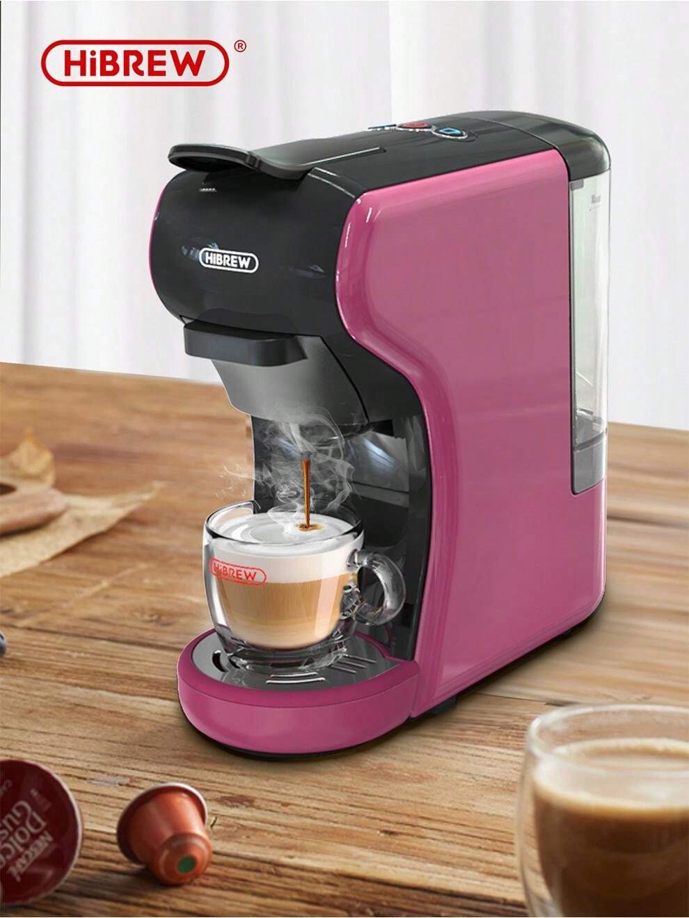 HiBREW H1A Capsule Coffee Machine 19 Bar 4in1 Hot & Cold Brewing ...