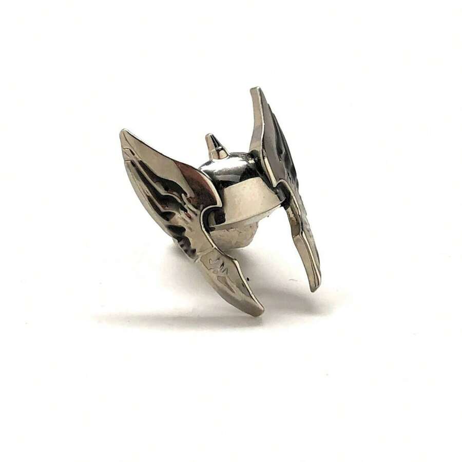 Enamel Pin Norse Mythology Warrior Helmet Lapel Pin Helmet Cool Wing ...