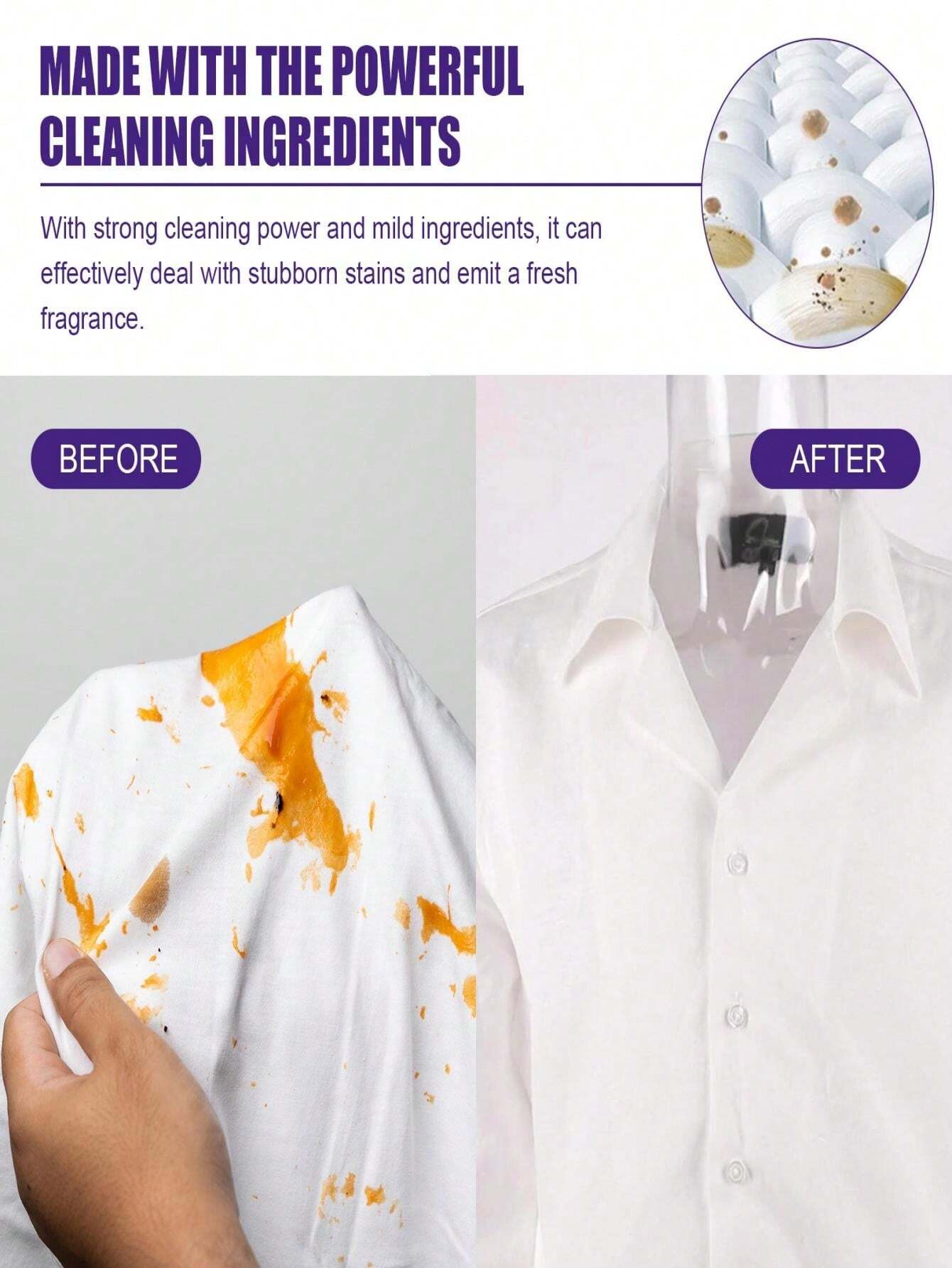 5-In-1 Laundry Bead Capsule Detergent, Powerful Cleaning, Long-Lasting ...