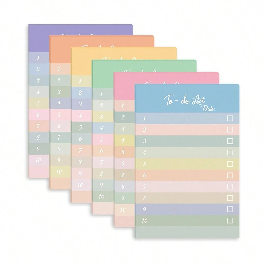 To-Do List Notepad - 50 Tear-Away Planner Sheets - Things To Do Memo ...