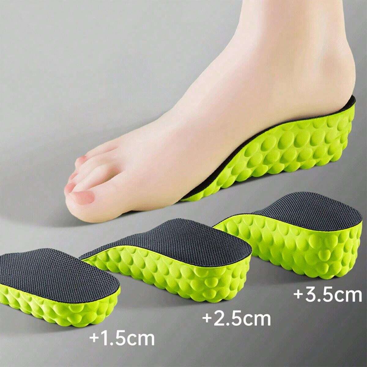2.5cm Half Cushion Insoles For Women And Men, Ultra-Soft Sole For Long ...