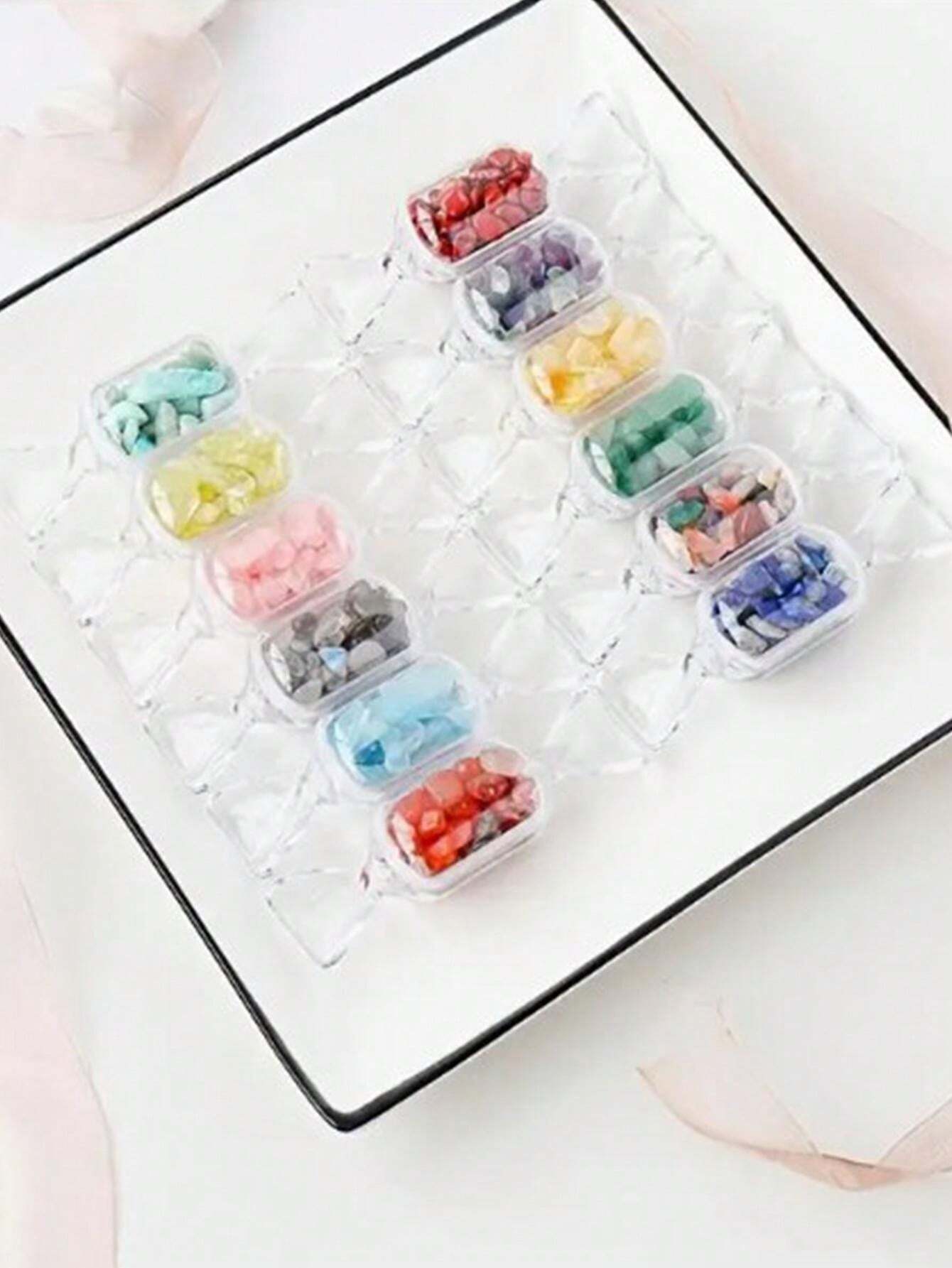 10 Pack, Clear Candy Plastic Storage Boxes, Cute Clear Jewelry Display ...
