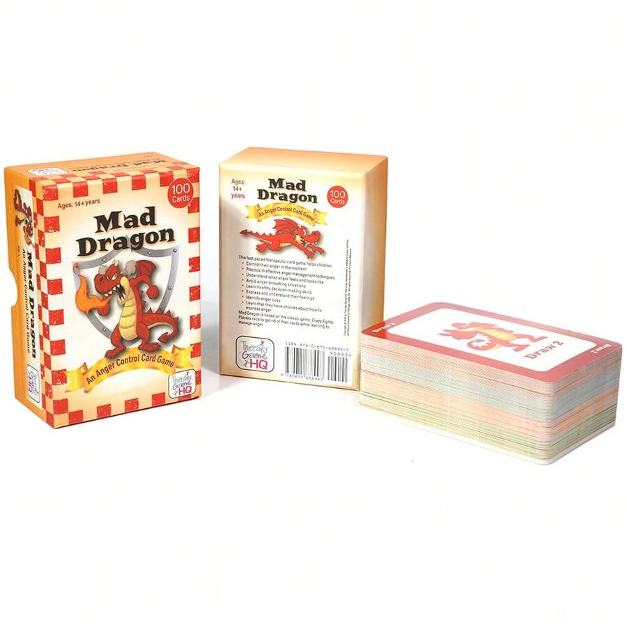Mad Dragon Card Game An Anger Control Card Game Fun & Therapeutic Card ...