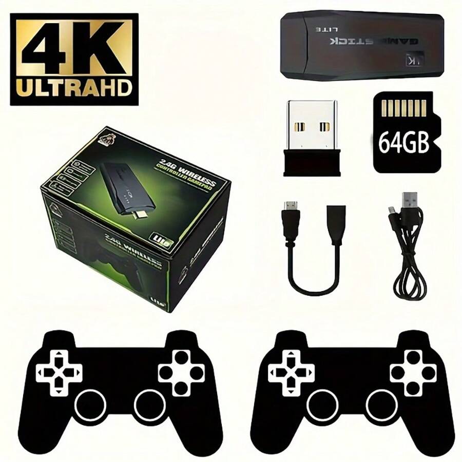 Retro Game Console - Nostalgia Stick Game - Wireless Retro Play Game ...