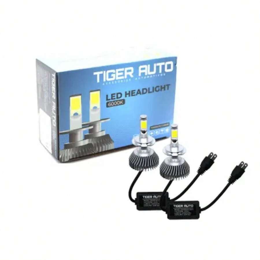 Lâmpada Automotiva Led Headlight 6000k H11 - Tiger Auto | SHEIN Brasil