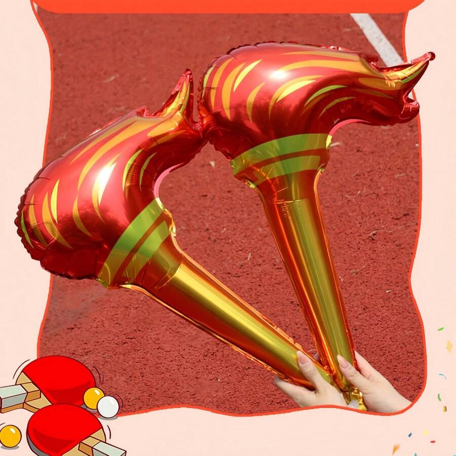 6pcs 24 Inch Sports Event Opening Ceremony Handheld Balloons Props ...