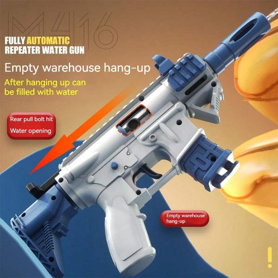 2024 Nouvelle arrivée Pistolet jouet M416, tir en continu, liaison mécanique, pistolet jouet ...