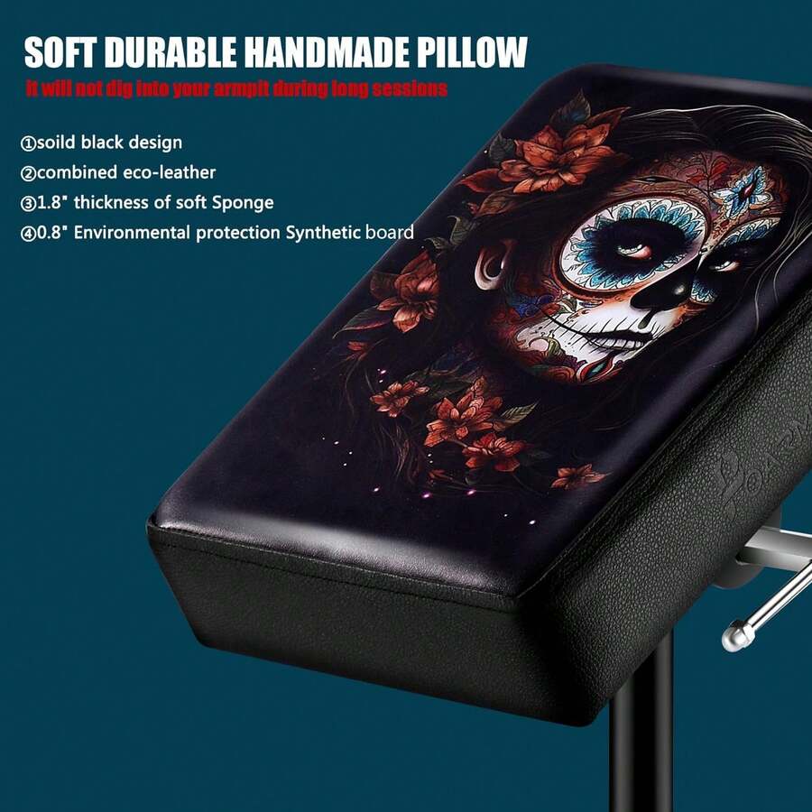 Tattoo Armrest Stand Tripod Custom Tattoo Arm Rest Adjustable Height ...