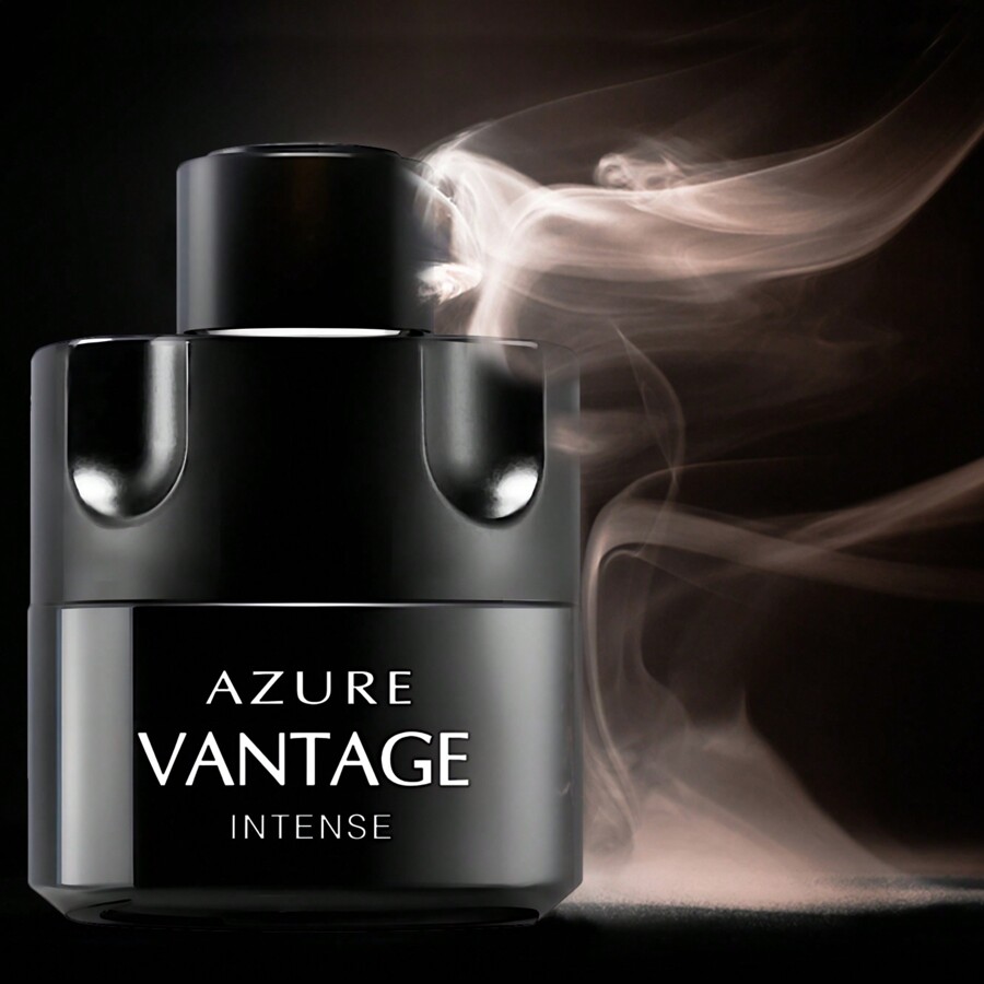 Men's Cologne Nice Scent Eau De Toilette Spray Perfume For Men Azure Vantage Intense 3.4 Fluid ...