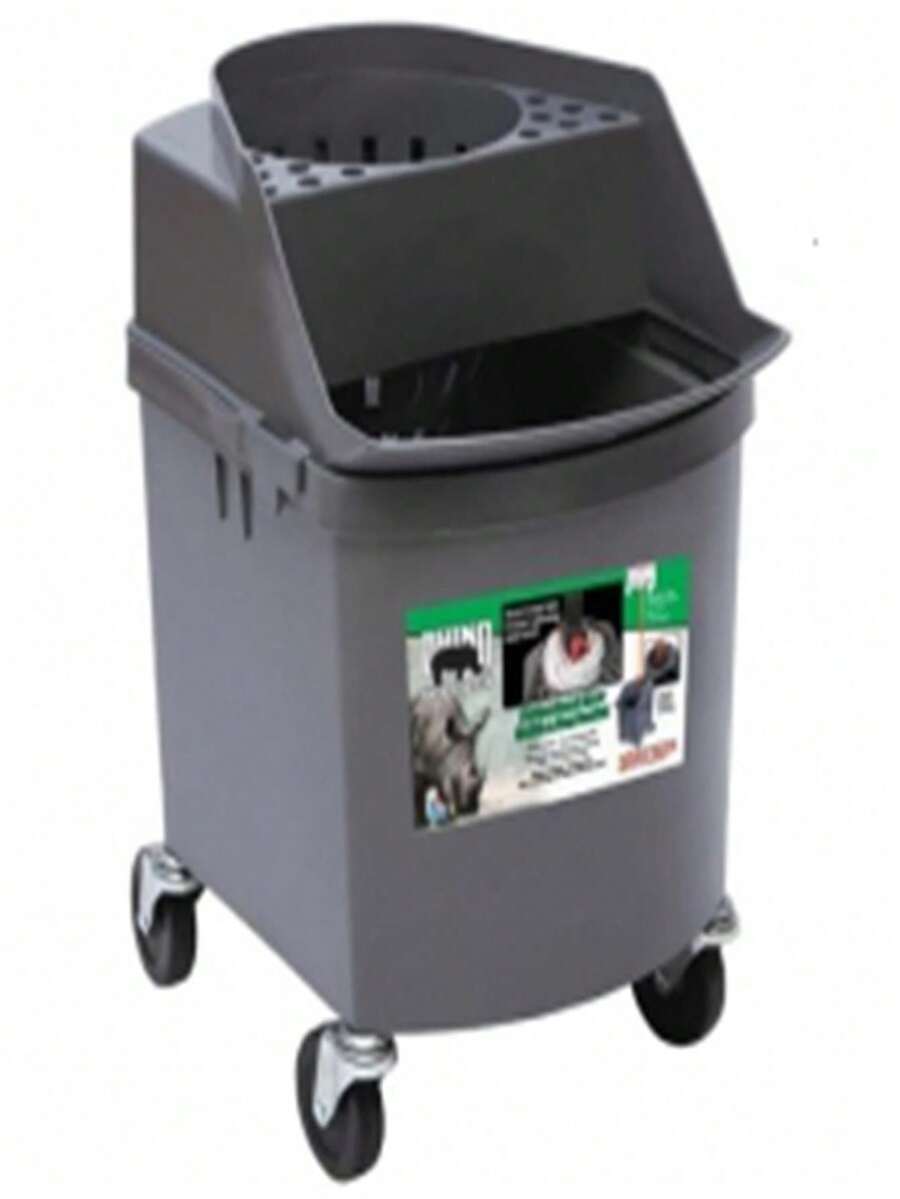 Unbeatablesale Rhino Mop Bucket With Wringer Metal-Free Inmate Safe For ...