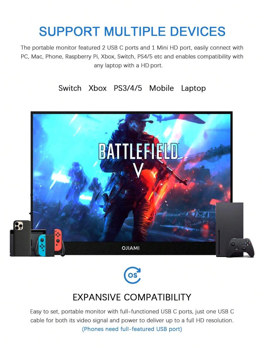 2K 14 pouces 60 Hz 2160*1440 Luminosité 330cd/㎡ 100% SRGB HDR Haut-parleurs intégrés Moniteur ...