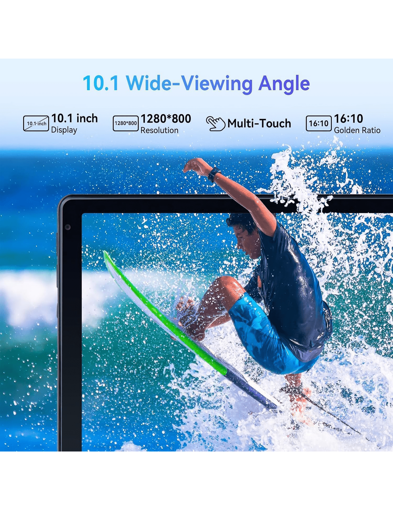 Qetupa Tablet Android 13 de 10,1 polegadas Qetupa Novo M9-4, 6GB de RAM ...