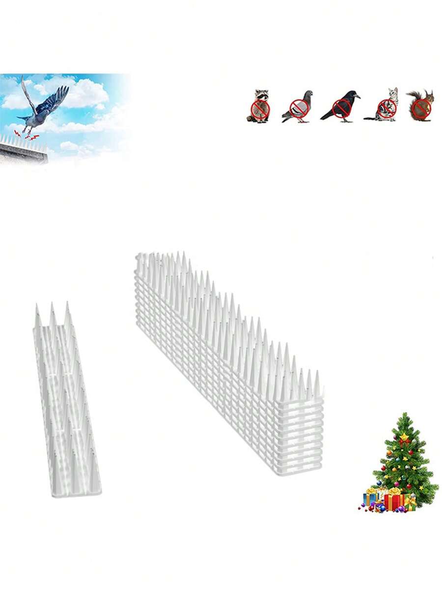 8pcs Bird Spikes Deterrent, Outdoor Anti-Climbing Spikes, Anti-Bird ...