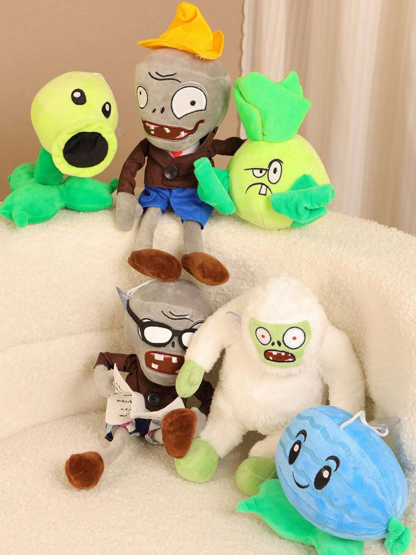 PLANTS VS ZOMBIES Christmas Decoration Plants Vs Plushies - Peashooter ...