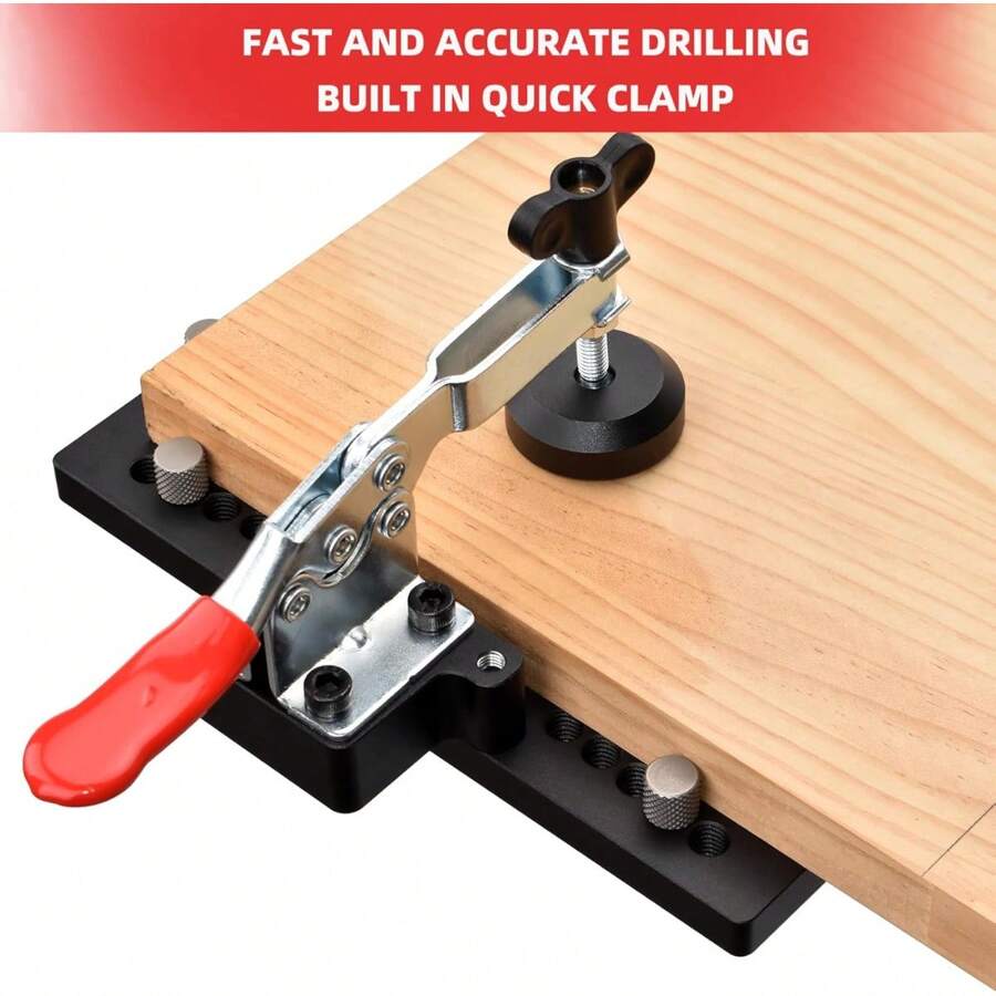 Metal Concealed Hinge Jig With Quick Clamp And Dust Vacuum Adapter ...