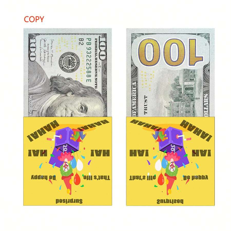 100 Dollar Bills Prank Money Bills 2024 Joke Prank Funny Money Bills ...
