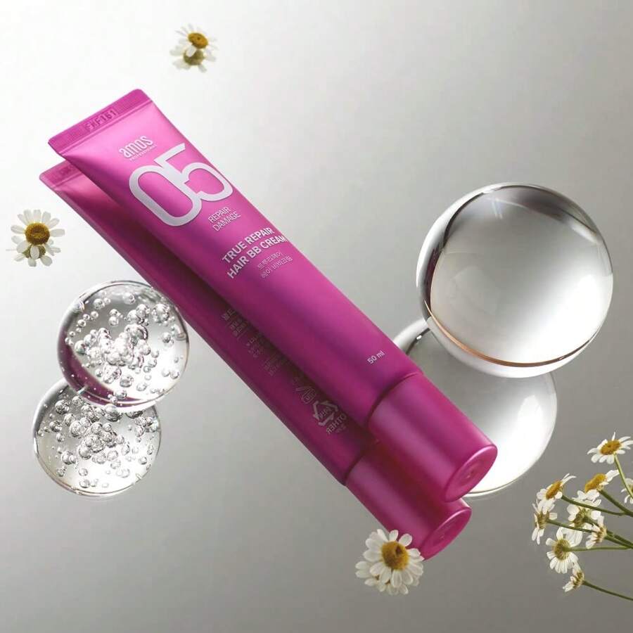 Amos Professional True Repair Hair BB Cream 1.6fl Oz/50ml, Intensive Nourishing Serum For ...