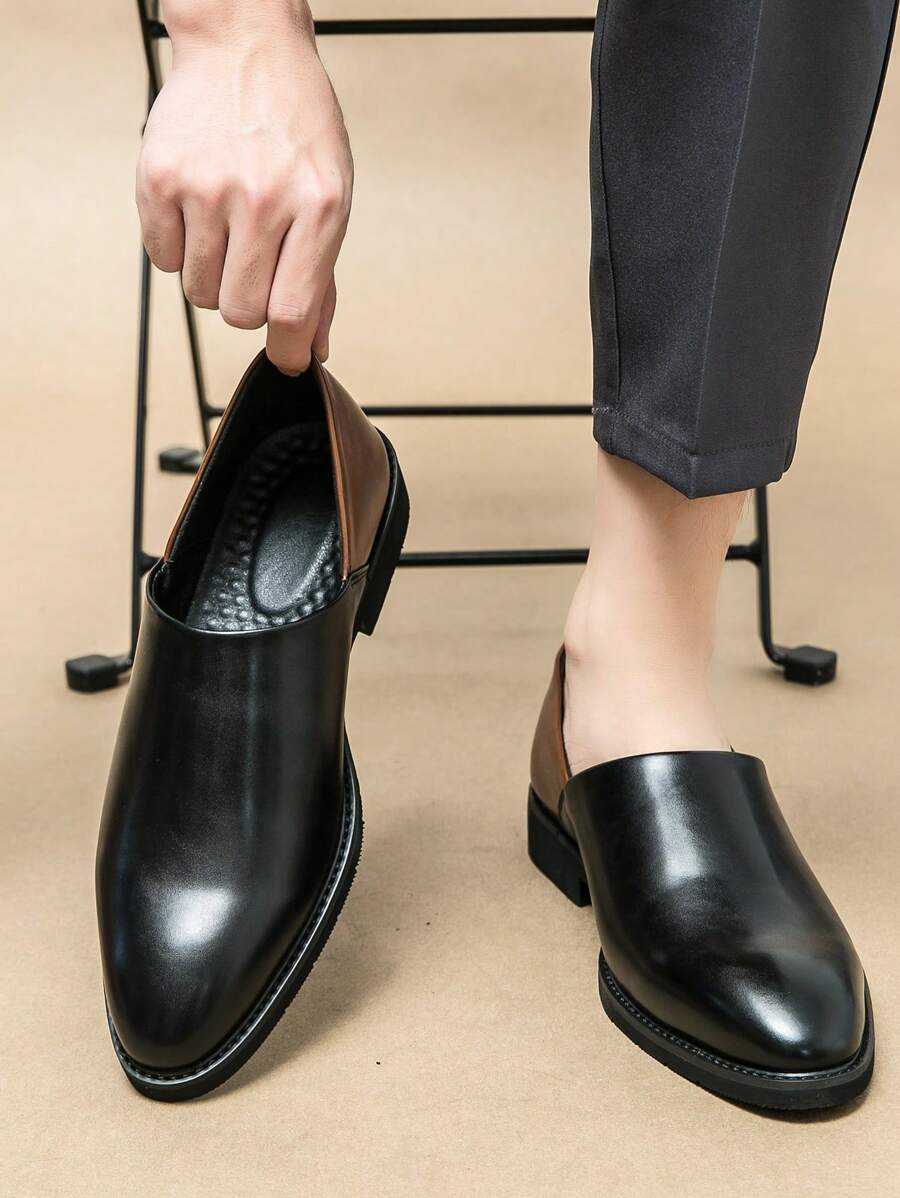 Men's British Style Formal Leather Shoes | SHEIN USA