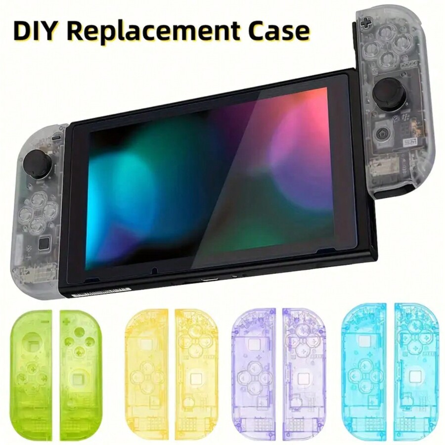 Replacement Shell, Clear Case Set For Switch NS NX Console, LR Parts ...