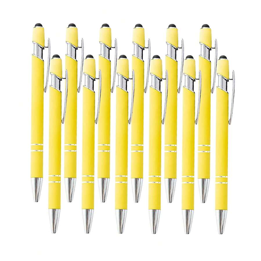 12 Pieces Funny Snarky Negative Quotes Ballpoint Pens, Touch Screen ...