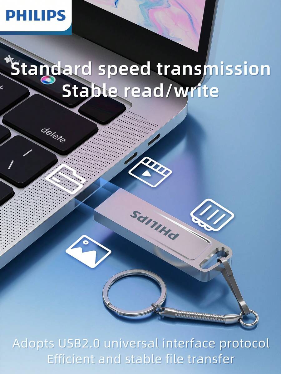 PHILIPS Pamięć flash USB BAR Plus 3.2, 128 GB, 150 MB/S, wytrzymała ...