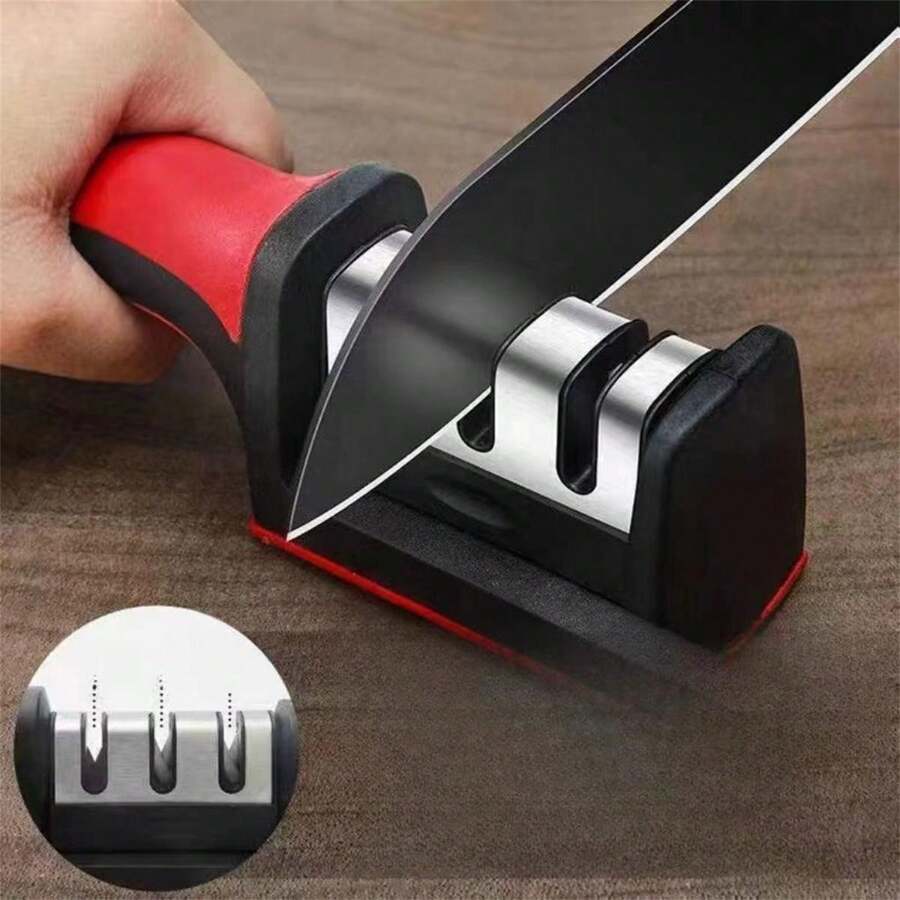 1pc Three-Stage Four-Stage Knife Sharpening Stone German Knife ...