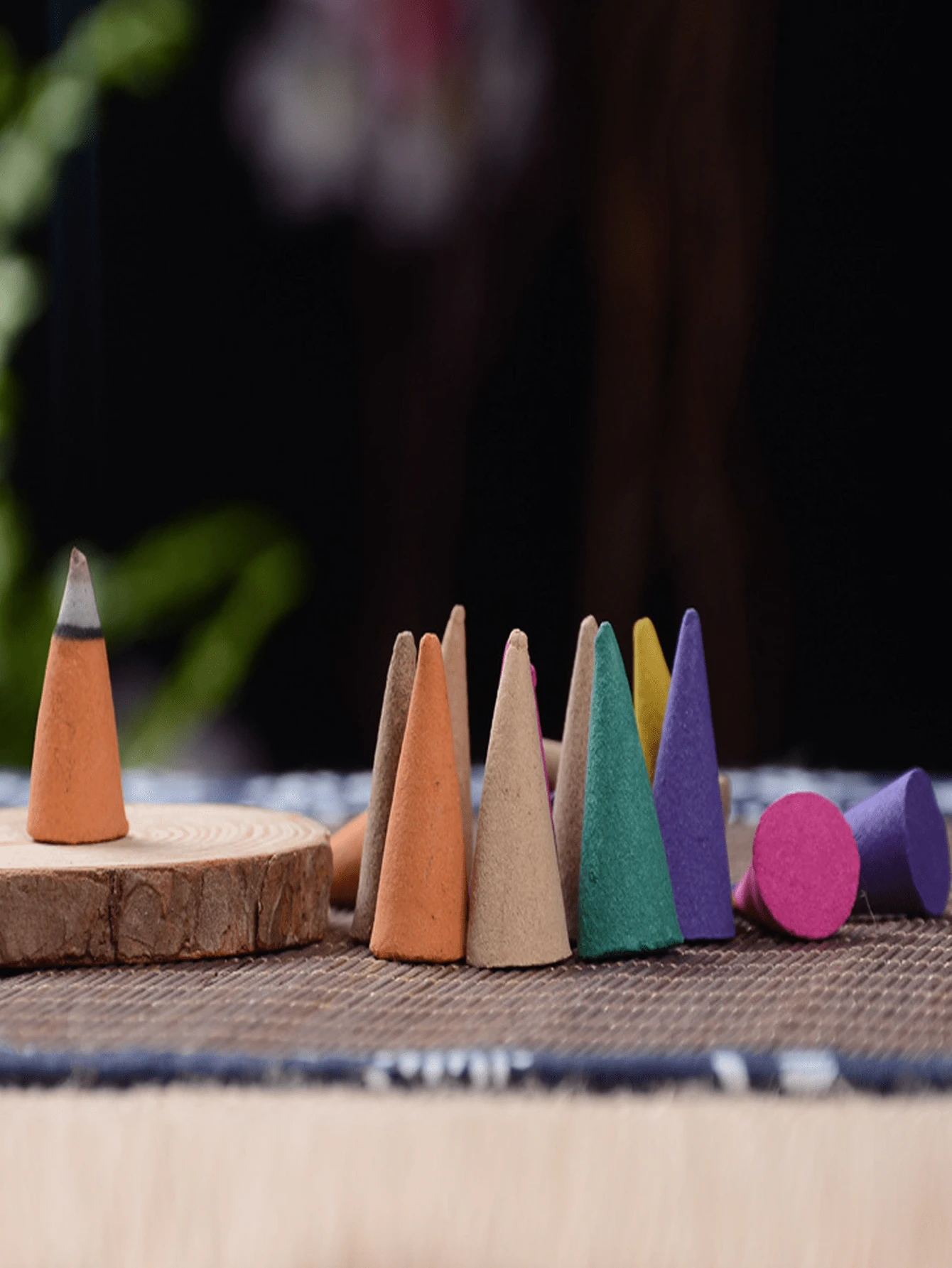60 piezas de varillas de incienso grandes y largas para meditación ...