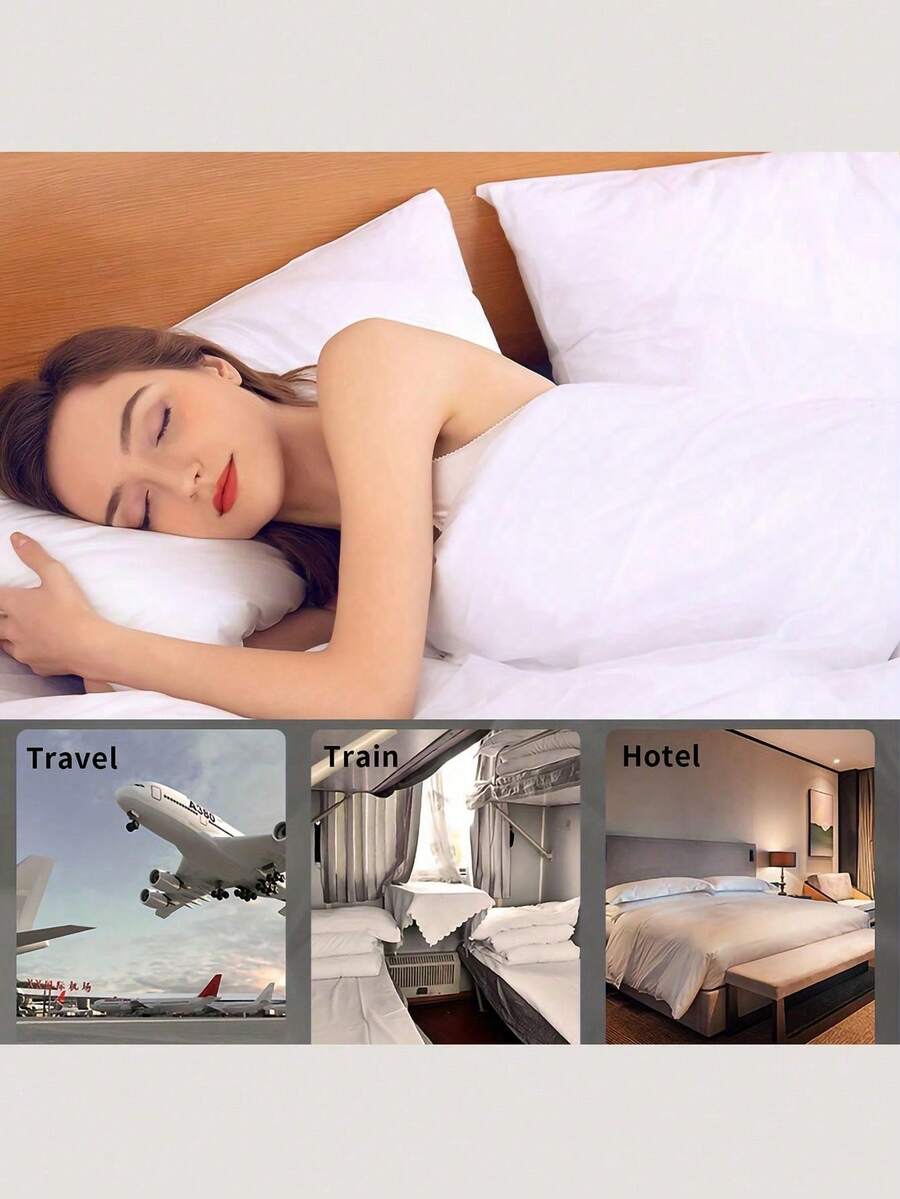 4PCS Bed Set Disposable Portable Travel Bedding Hotel Disposable ...