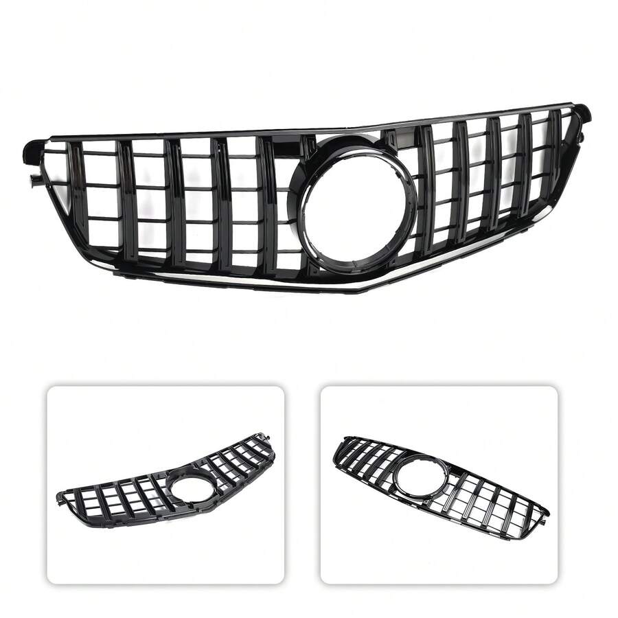 GTR Style Front Bumper Grille Grill Fit For Benz C-Class W204 C300 C350 ...