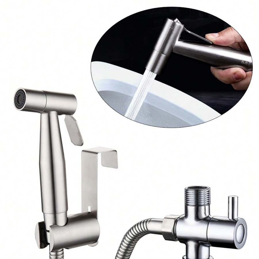 Bidet Sprayer - Stainless Steel Bidet Hand Shower, Handheld Toilet ...