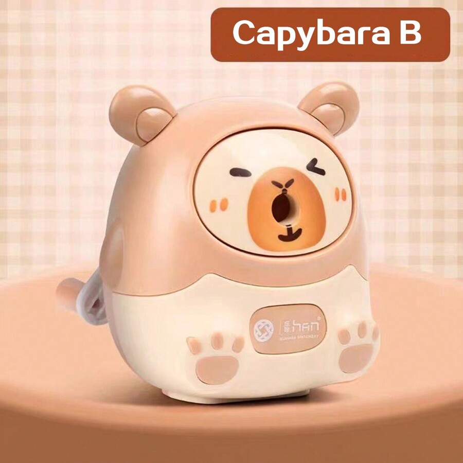 Cute High Appearance Level Automatic Lead Capybara Pencil Sharpener 1pc ...