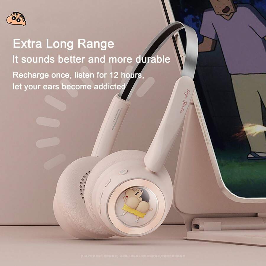 Crayon Shin Chan TV01 Wireless Headphones Headset Sport Headphone Game ...