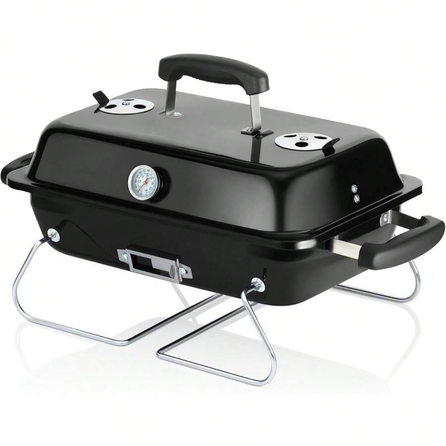 Camping - Small Camping Charcoal Grills, Tabletop Outdoor Grill, Mini ...
