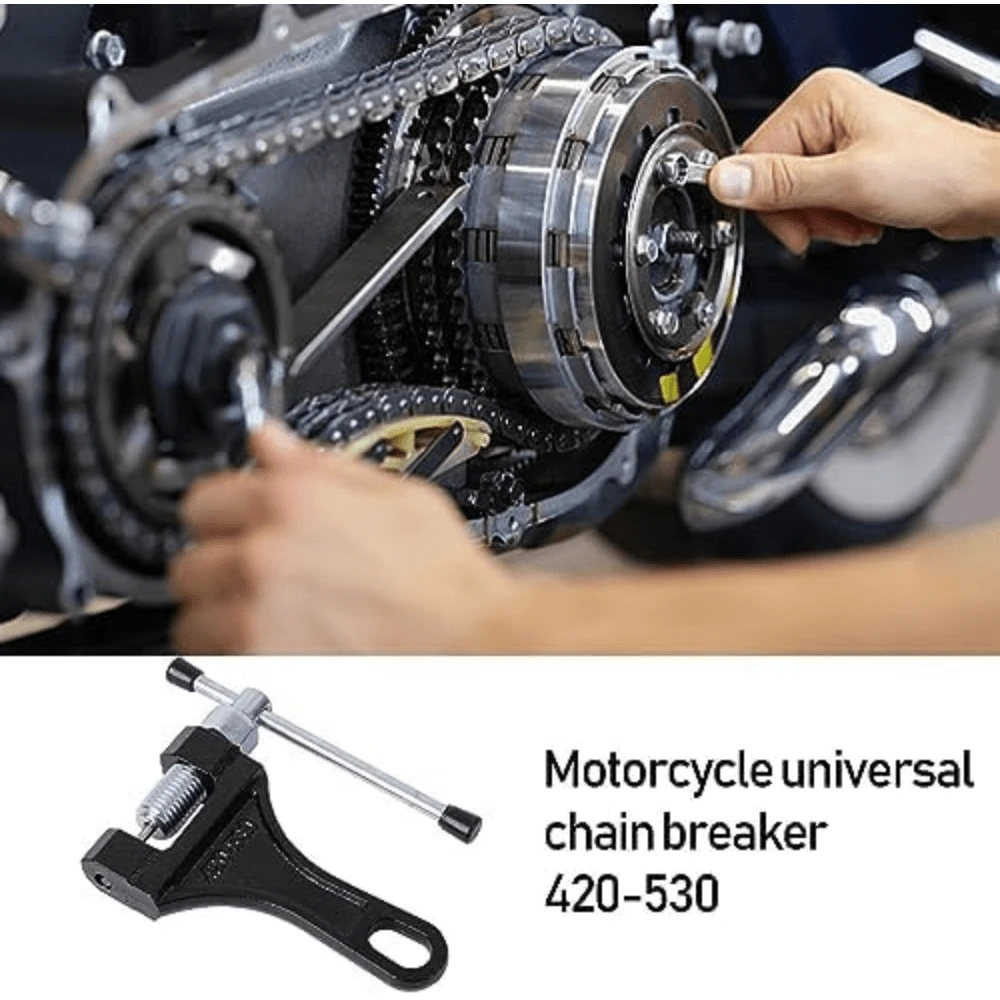 Chain Breaker Tool Kit - Bicycle Motorcycle ATV Scooter Chain Rivet ...