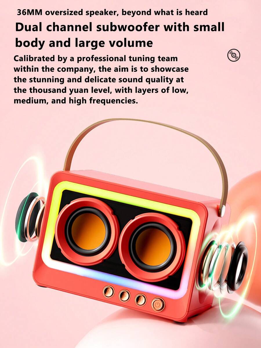 Dual Shock Screen Subwoofer Plug Card Transparent Wireless Bluetooth ...