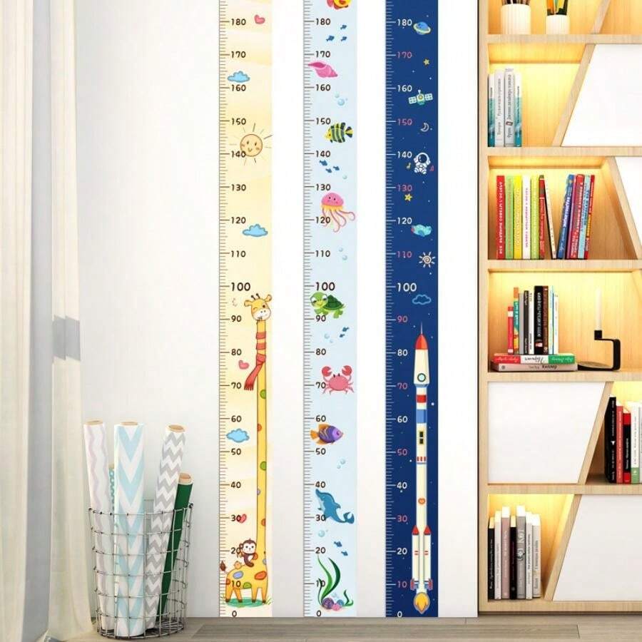 1 Piece Of Height Measurement Wall Sticker For Babies And Children ...